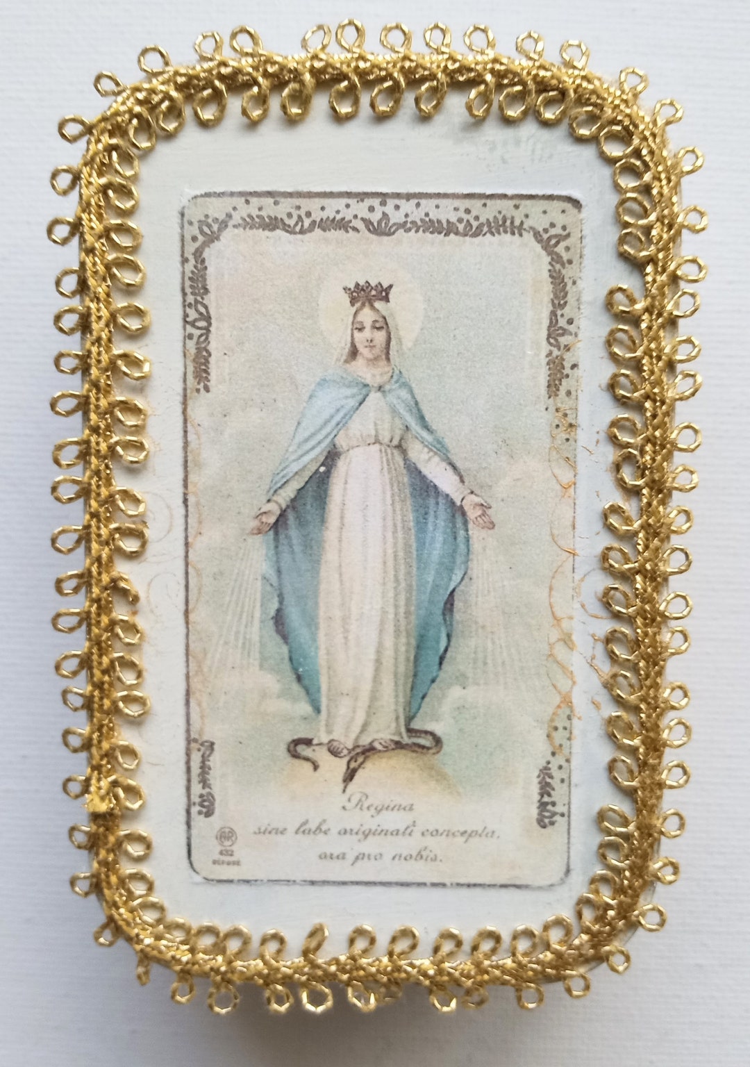 Decorated Religious Keepsake Gift Metal Box - Etsy