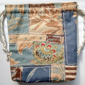Handcrafted Small Drawstring Bag - Etsy