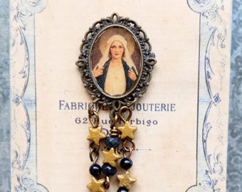 Decorated Religious Keepsake Gift Metal Box, Dark Blue - Etsy