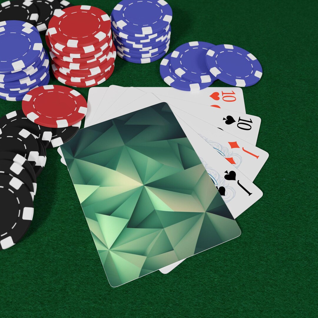 Folded Light Bloom Playing Cards, Game Night Essential, Christmas Gift ...