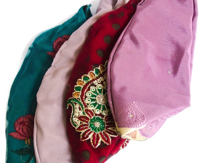 Japa Mala Chanting Gomukhi Prayer Bags Hand Made From Recycled Saris ...