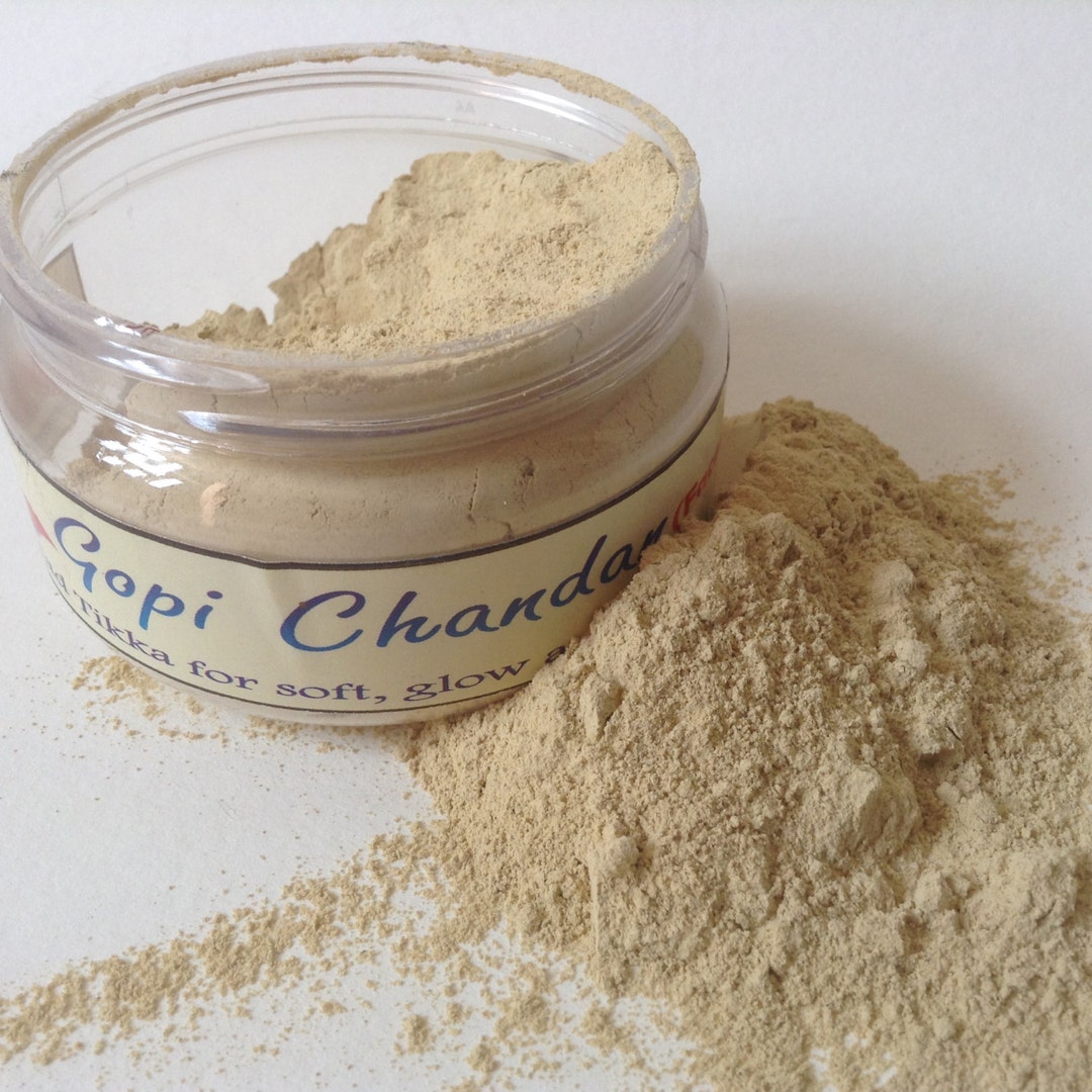 Gopi Chandan 100 Grams From Vrindavan Facepack Tilak GP0001 - Etsy