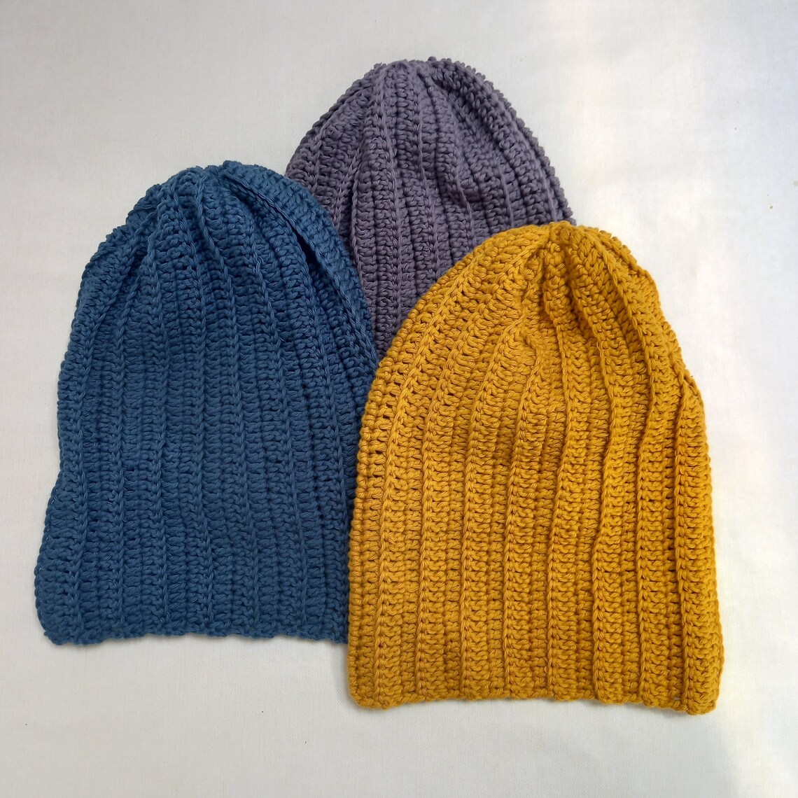 RIDGEWAY Hat Made to Order Pure Cotton Slouchy Hat | Etsy