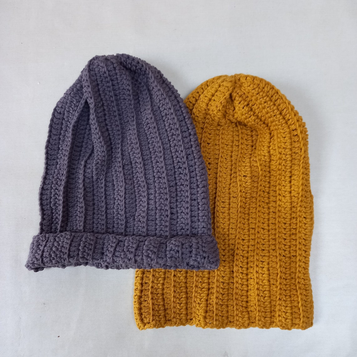 RIDGEWAY Hat Made to Order Pure Cotton Slouchy Hat | Etsy