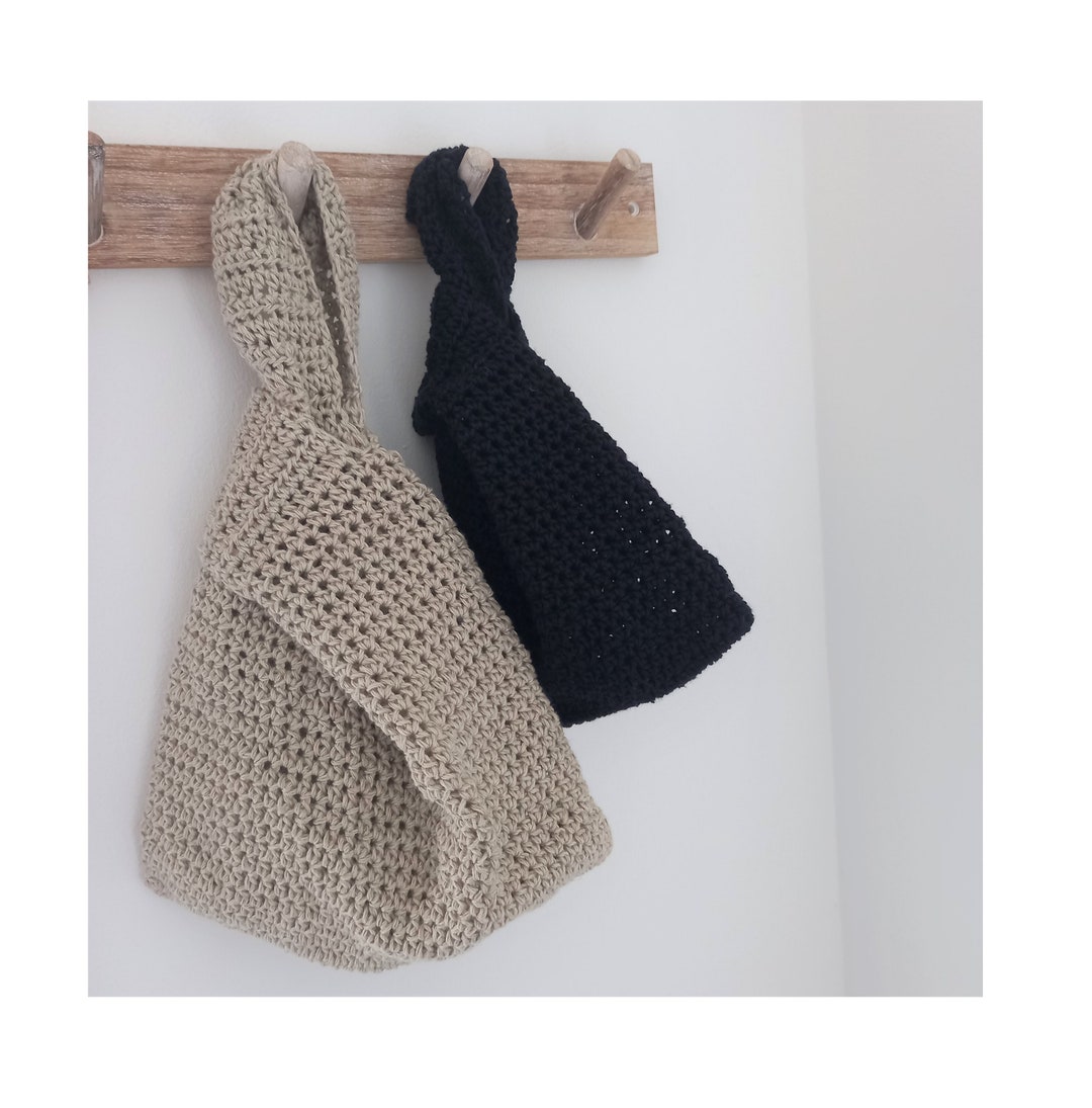 Knot Bag - Linen & Cotton - Made to Order - Choice of Colour and Size ...