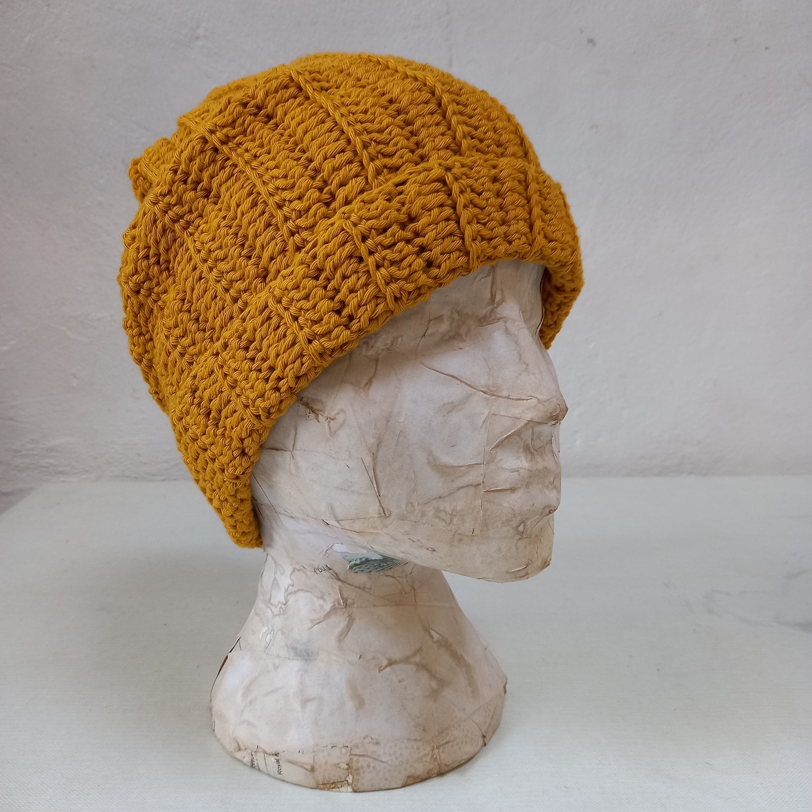 RIDGEWAY Hat Made to Order Pure Cotton Slouchy Hat | Etsy