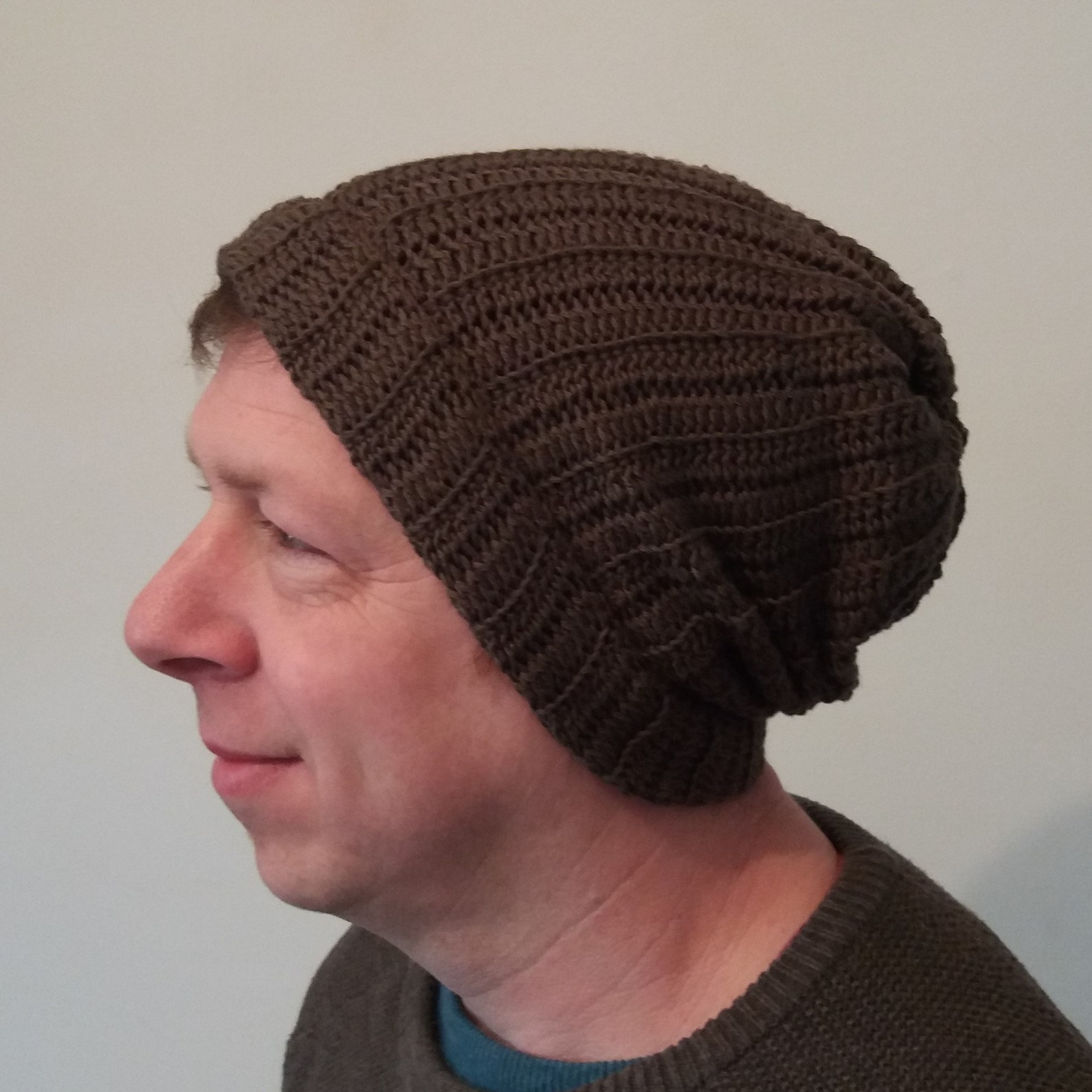 RIDGEWAY Hat Made to Order Pure Cotton Slouchy Hat | Etsy