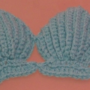 Crochet Shell Bikini Top Photo Prop INSTANT DOWNLOAD PDF by Thomasina ...