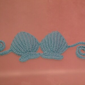 Crochet Shell Bikini Top Photo Prop INSTANT DOWNLOAD PDF by Thomasina ...