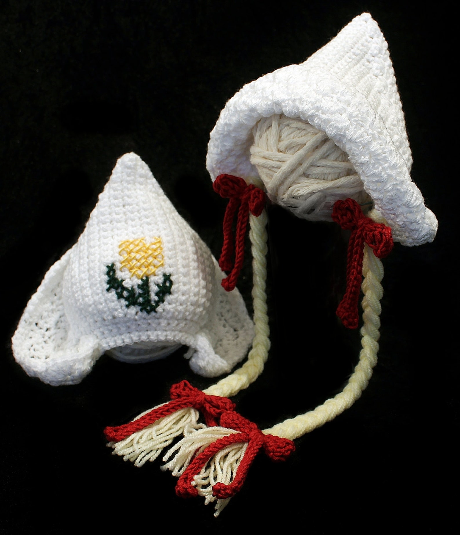 Crochet Little Dutch Girl Bonnet - INSTANT DOWNLOAD PDF From Thomasina ...