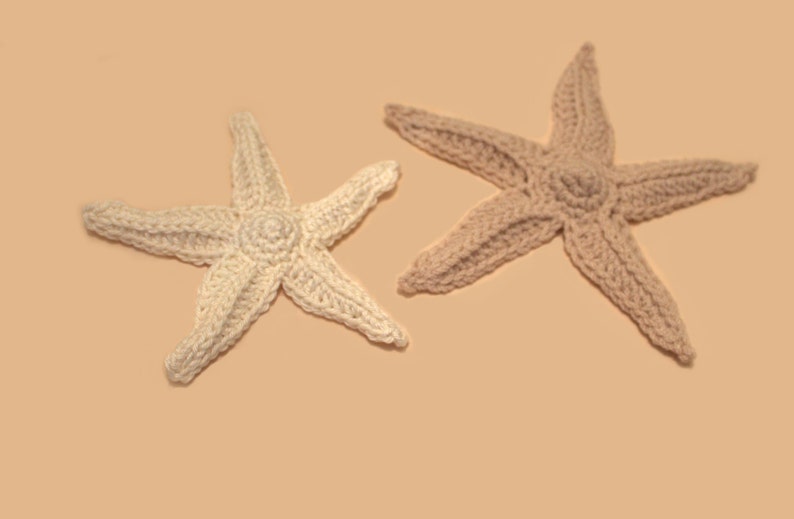 Crochet Conch Shell and Starfish Sea Shell Pattern INSTANT | Etsy