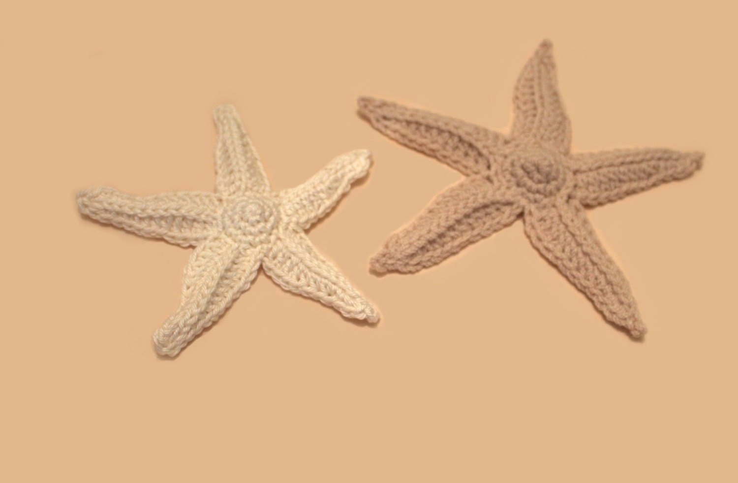 Crochet Conch Shell and Starfish Sea Shell Pattern INSTANT DOWNLOAD PDF ...