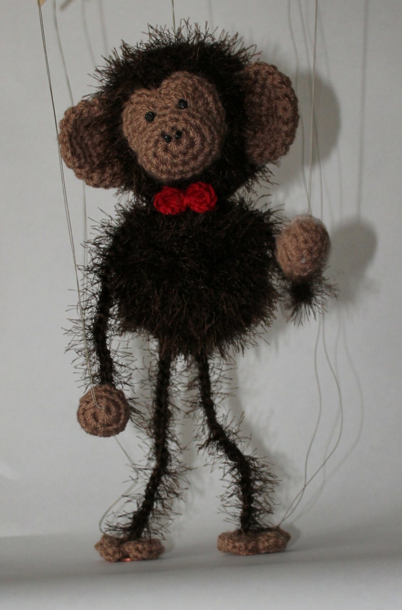 Crochet Dancing Monkey Puppet Toy INSTANT DOWNLOAD PDF From - Etsy Canada