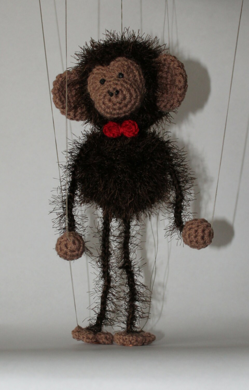 Crochet Dancing Monkey Puppet Toy - INSTANT DOWNLOAD PDF From Thomasina ...