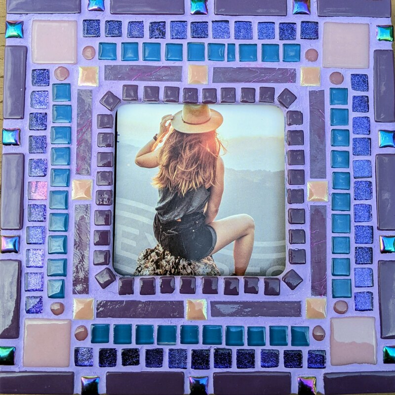 Mosaic Picture Frame - Etsy