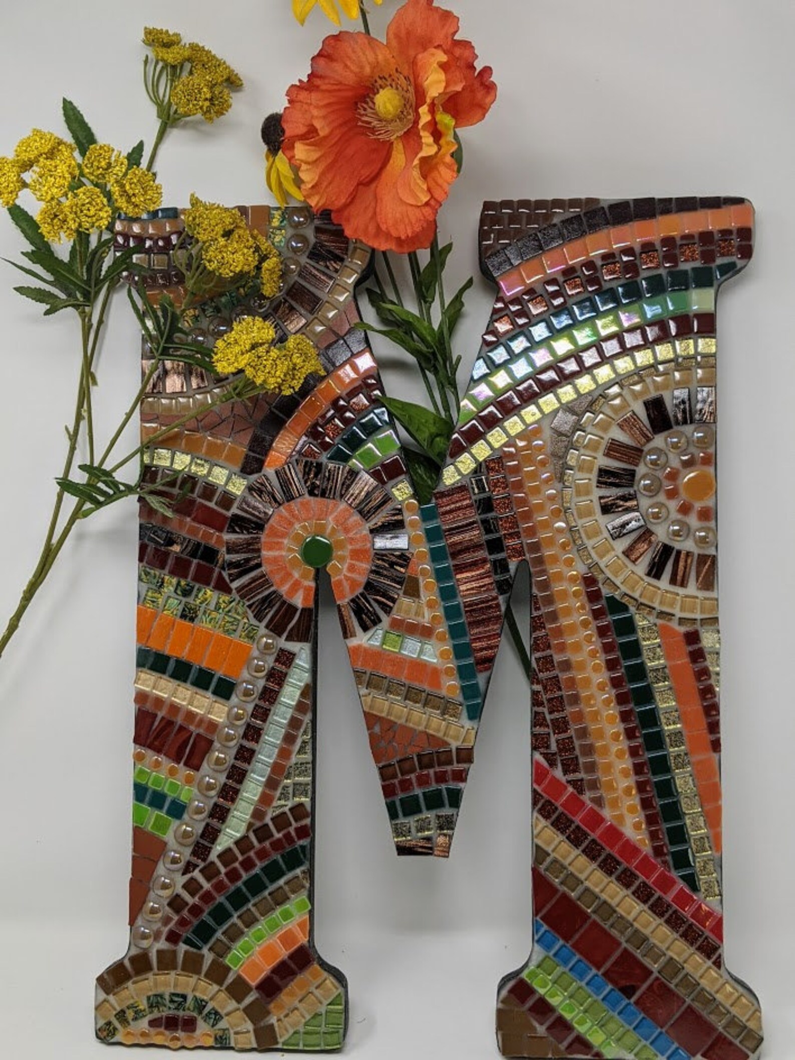 Custom Mosaic Letter Large Customized Colors - Etsy Canada