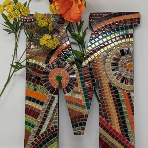 Custom Mosaic Letter - Large Customized Colors - Etsy