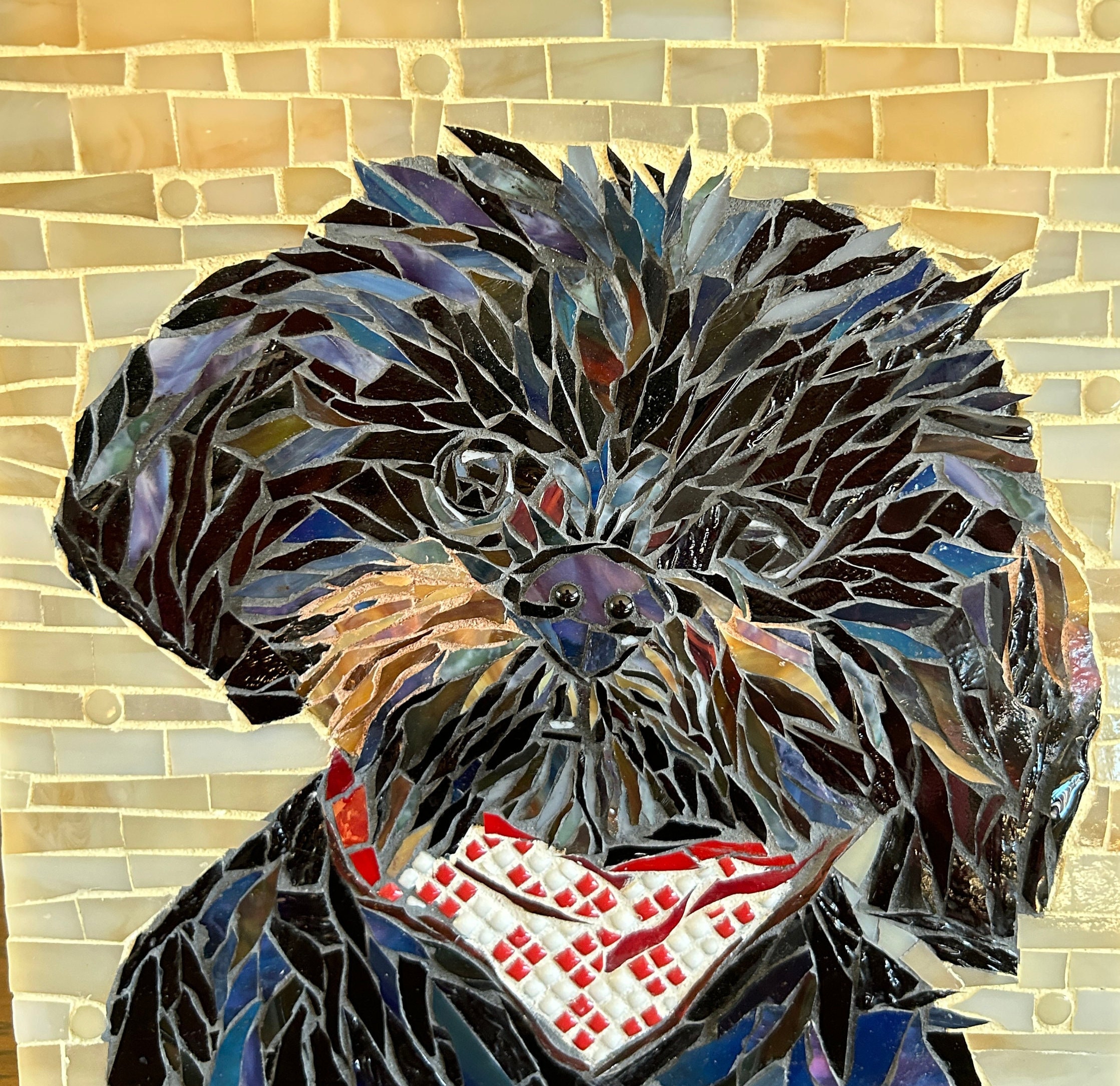 Pet Portrait Dog - Custom Mosaic - Dog or Cat Mosaic - Etsy