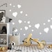 Heart Wall Decals Best Heart Shape Sticker for Girls Room - Etsy