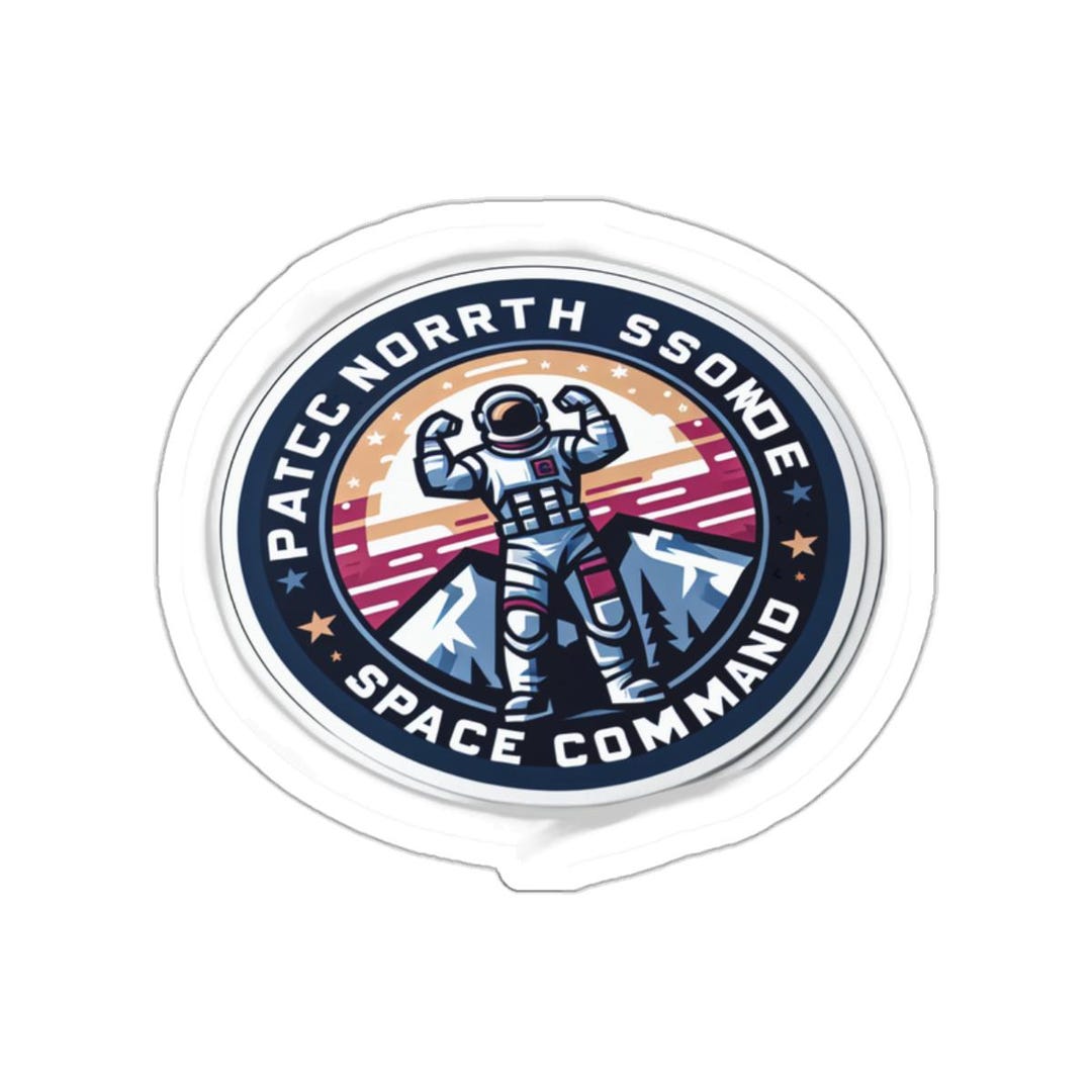 Pacific Northswole Space Command Sticker – Gym, PNW, Astronaut Decal ...