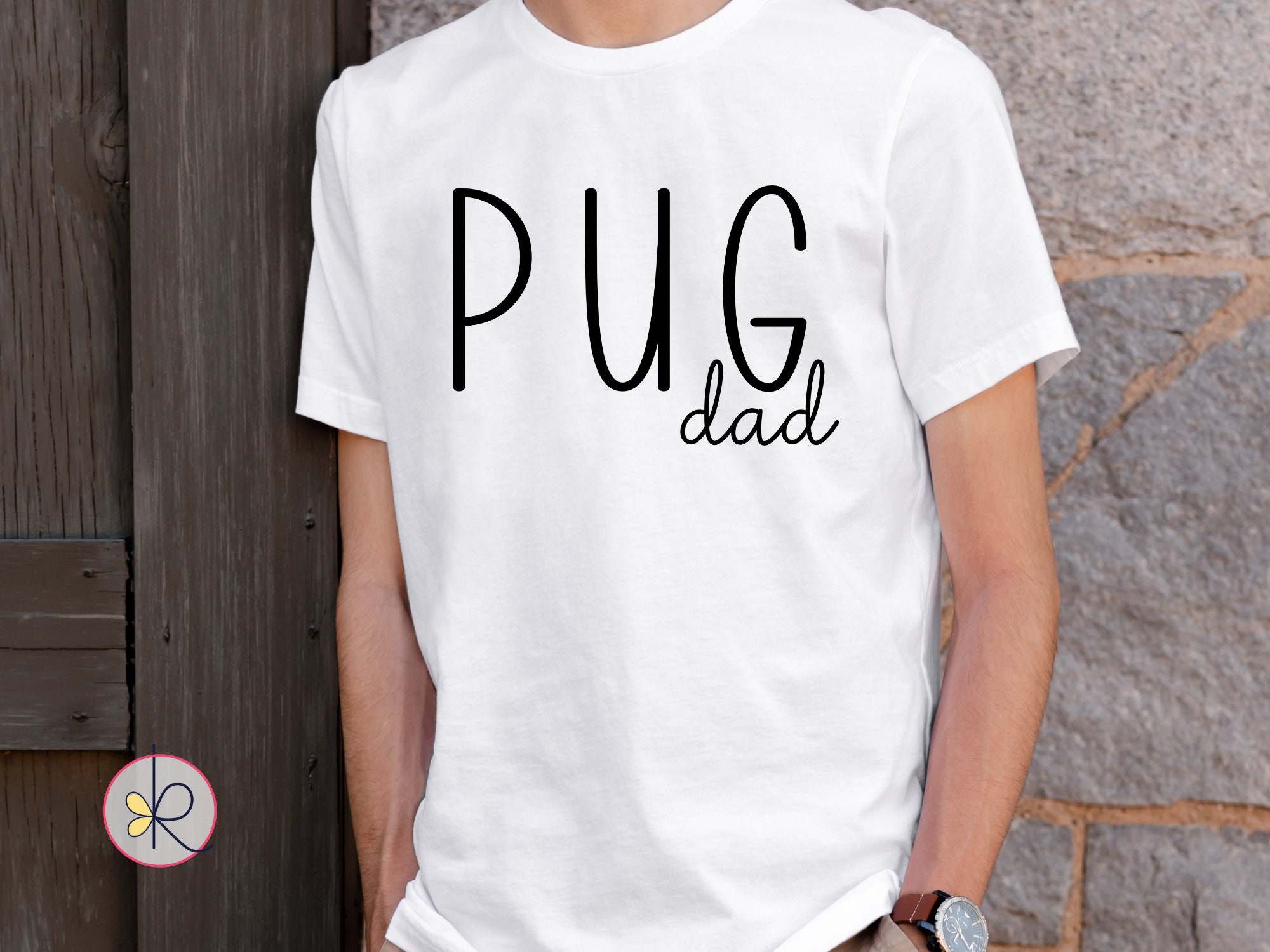 Pug Dad SVG PNG / Dog PNG / Fur Dad /dog Dad Gift /dog Lover Gift ...