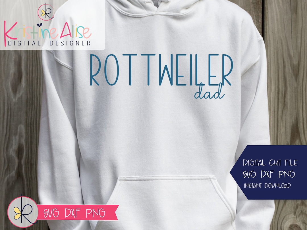 Rottweiler Dad SVG PNG / Dog PNG / Fur Dad /dog Dad Gift /dog Lover ...