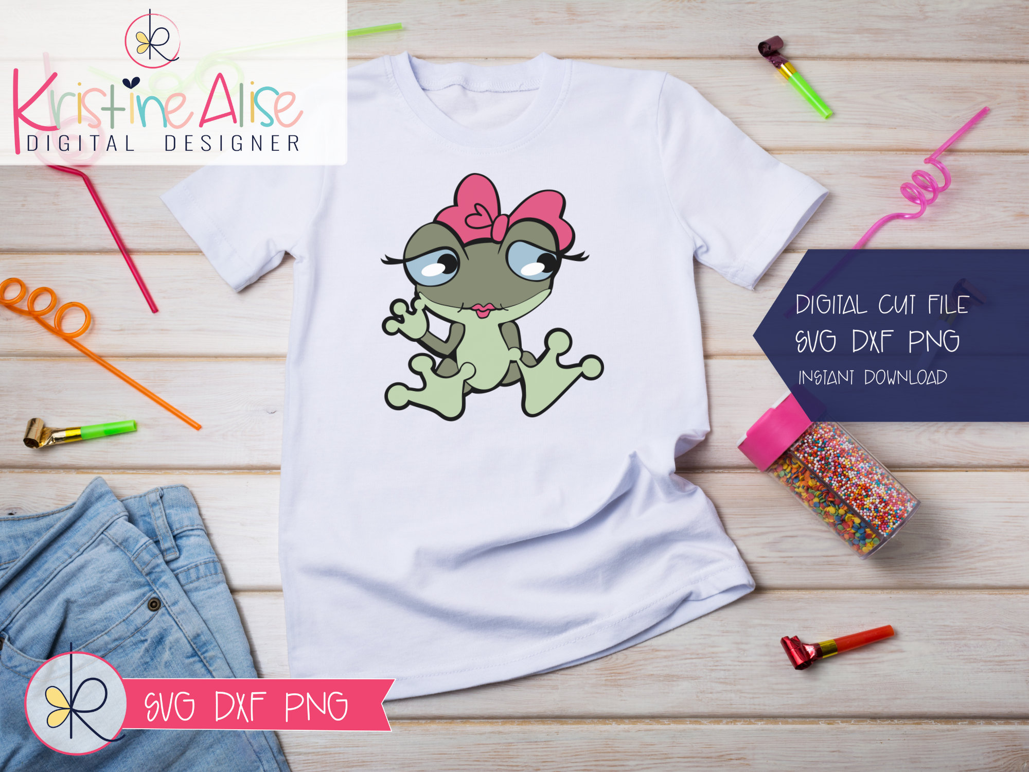 Cute Frog With Bow SVG/ Girl Frog Svg/ Shirt Designs Svg / Shirt ...