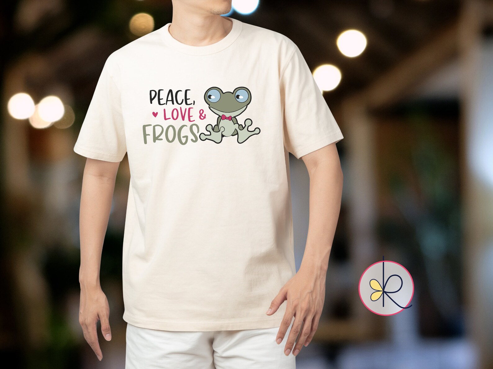 Peace, Love & Frogs SVG /cute Frog With Bow Tie Svg / Trippy Svg ...