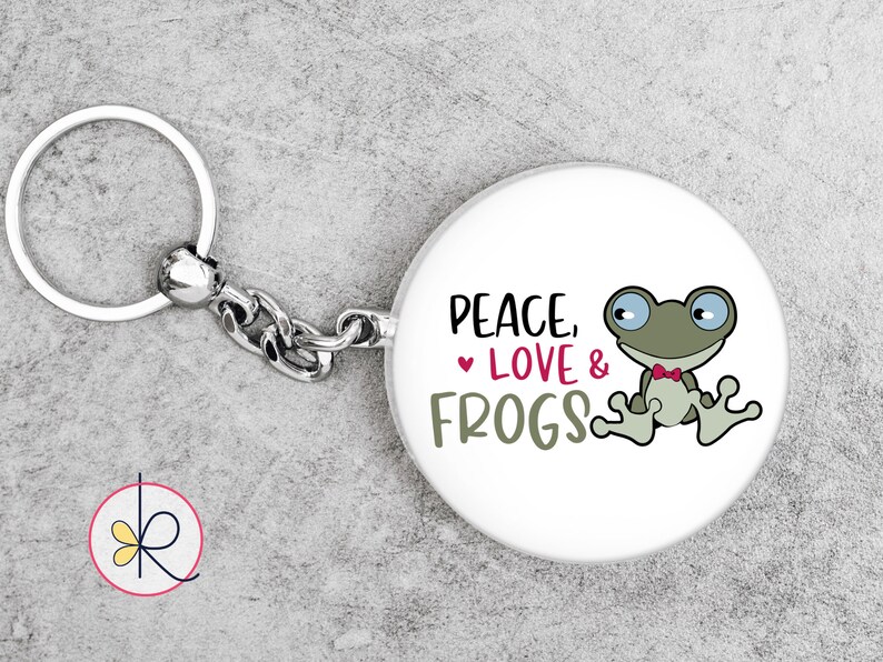 Peace, Love & Frogs SVG /cute Frog With Bow Tie Svg / Trippy Svg ...