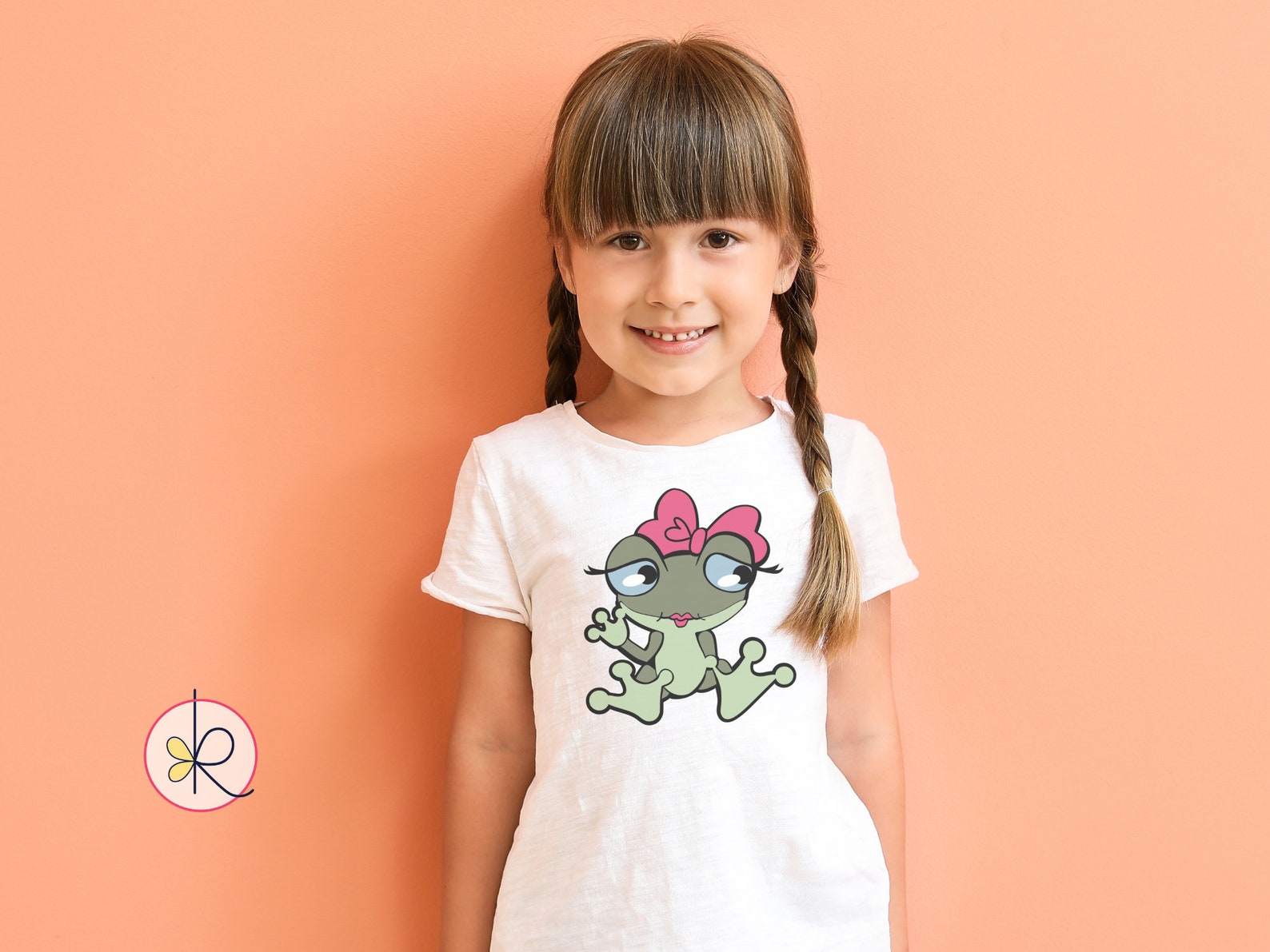 Cute Frog With Bow SVG/ Girl Frog Svg/ Shirt Designs Svg / Shirt ...