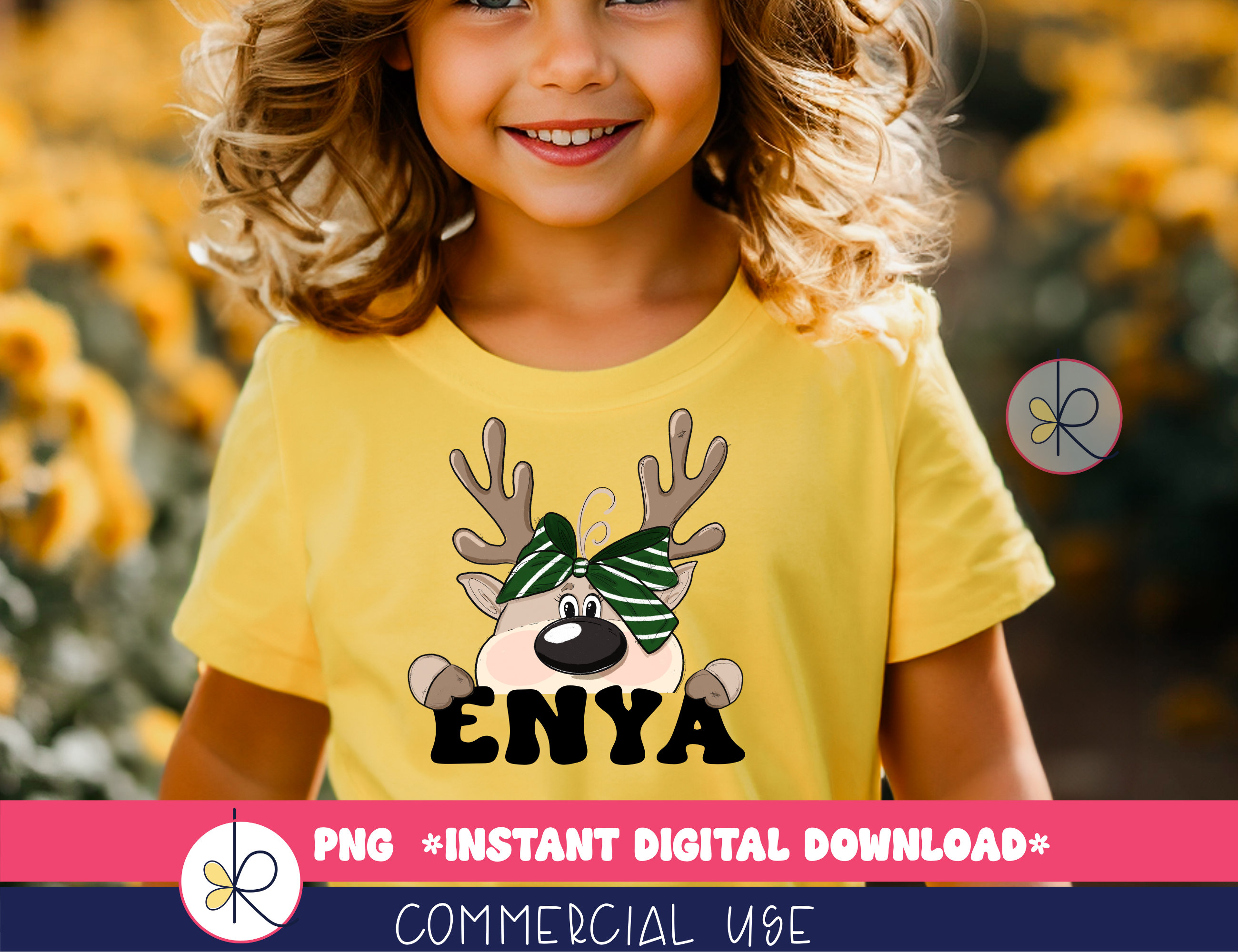 PERSONALIZED Christmas Shirts, Cute Reindeer Tees Personalized ...