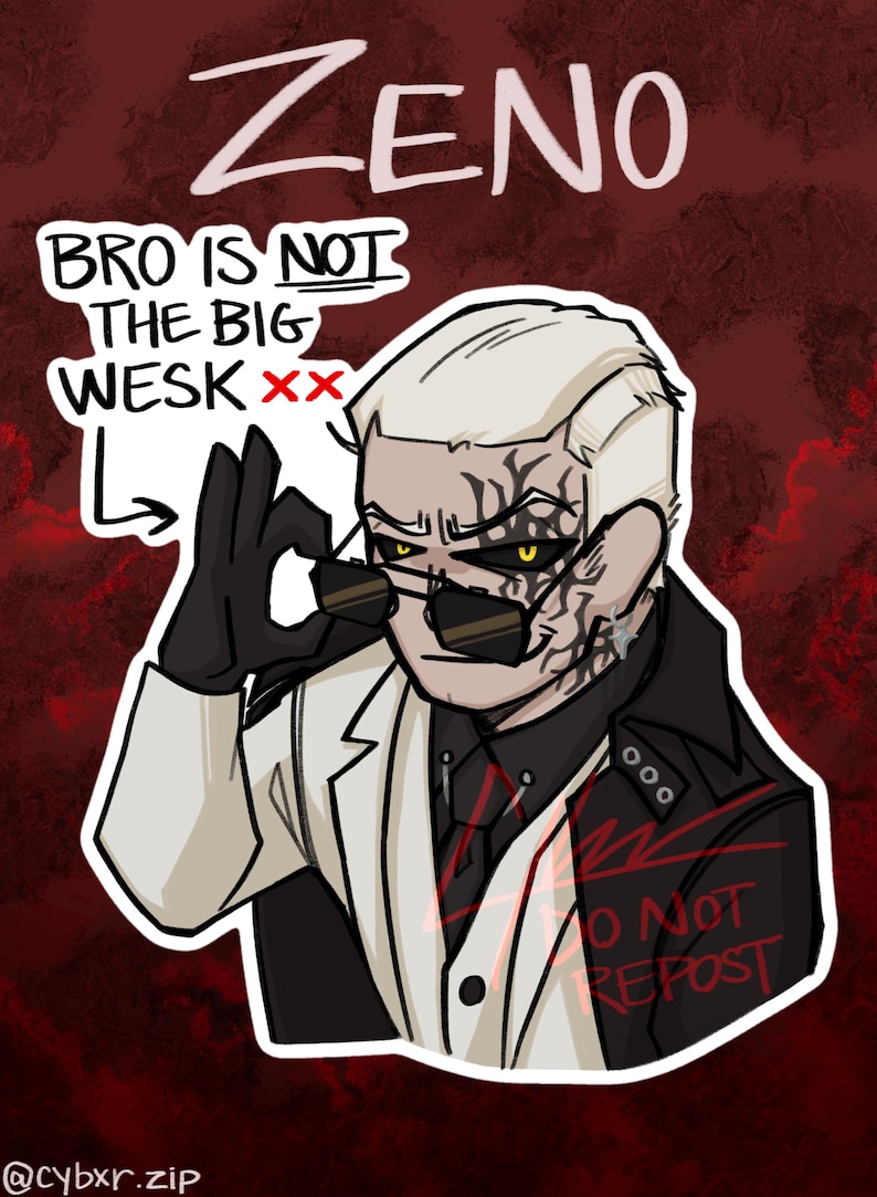 Resident Evil Meme 3" Stickers | Albert Wesker, Chris Redfield, Carlos ...