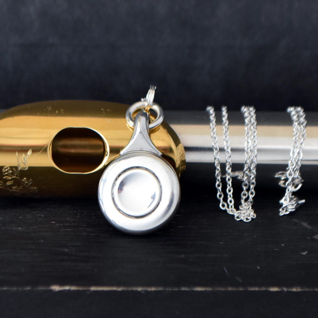 Flute Key Necklace - Etsy
