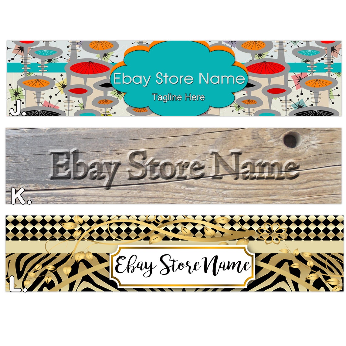 EBAY STORE Banners-premade Ebay Banner-shop Ebay-ebay - Etsy