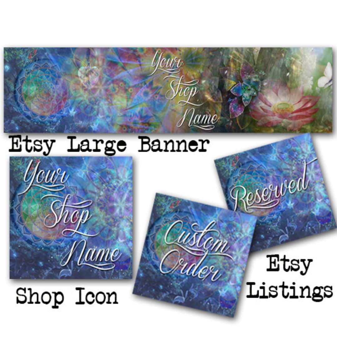 ETSY LARGE COVER Complete Set-mystical Fantasy Cover Photo-premade ...