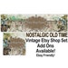 NOSTALGIC OLD TIME Vintage Etsy Large Cover Banner,premade Etsy Banner ...