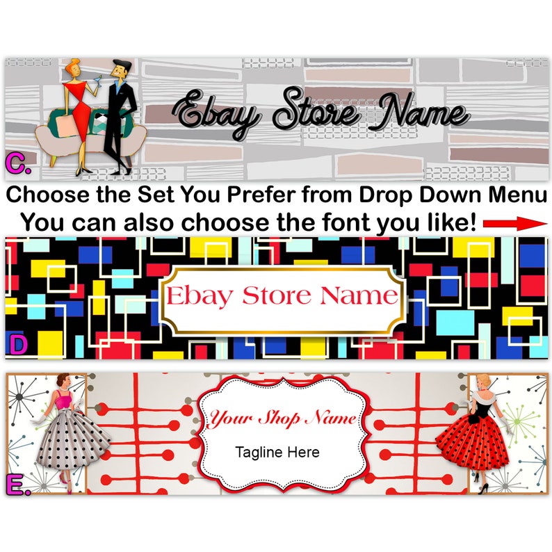 EBAY STORE Banners-premade Ebay Banner-shop Ebay-ebay Store-website ...