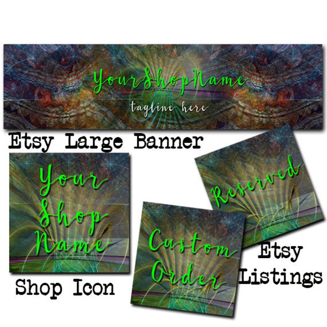 ETSY LARGE COVER Complete Set-mystical Fantasy Cover Photo-premade ...