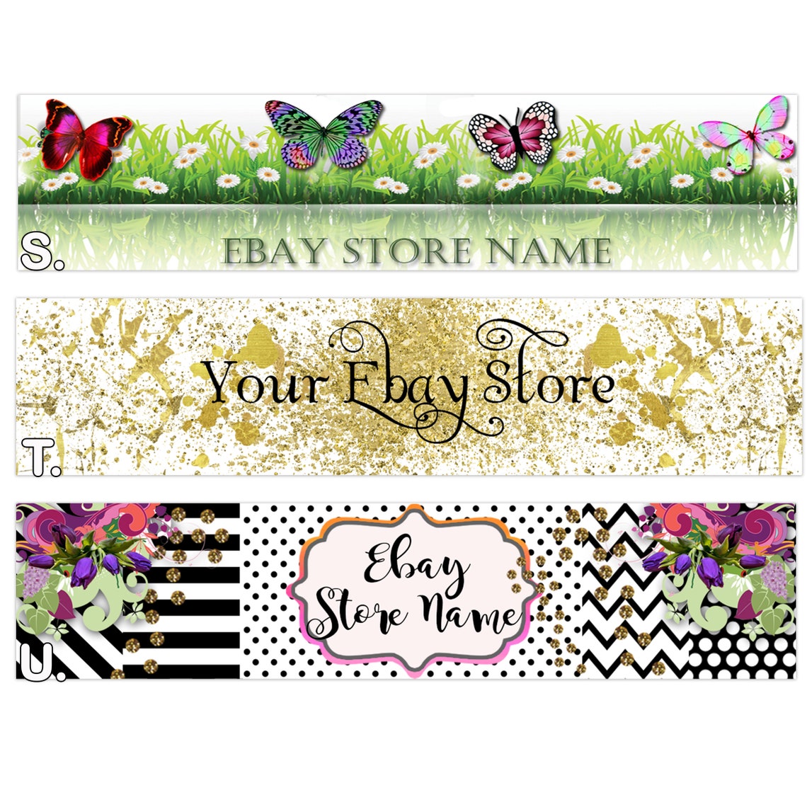 EBAY STORE Banners-premade Ebay Banner-shop Ebay-ebay - Etsy