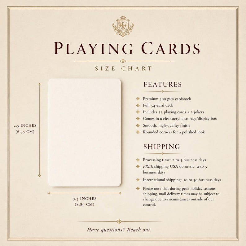 Personalized Playing Card Game Night Family Gift Custom Deck Poker Set ...