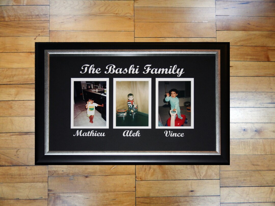 Custom Personalized Family Photo Frame - Etsy