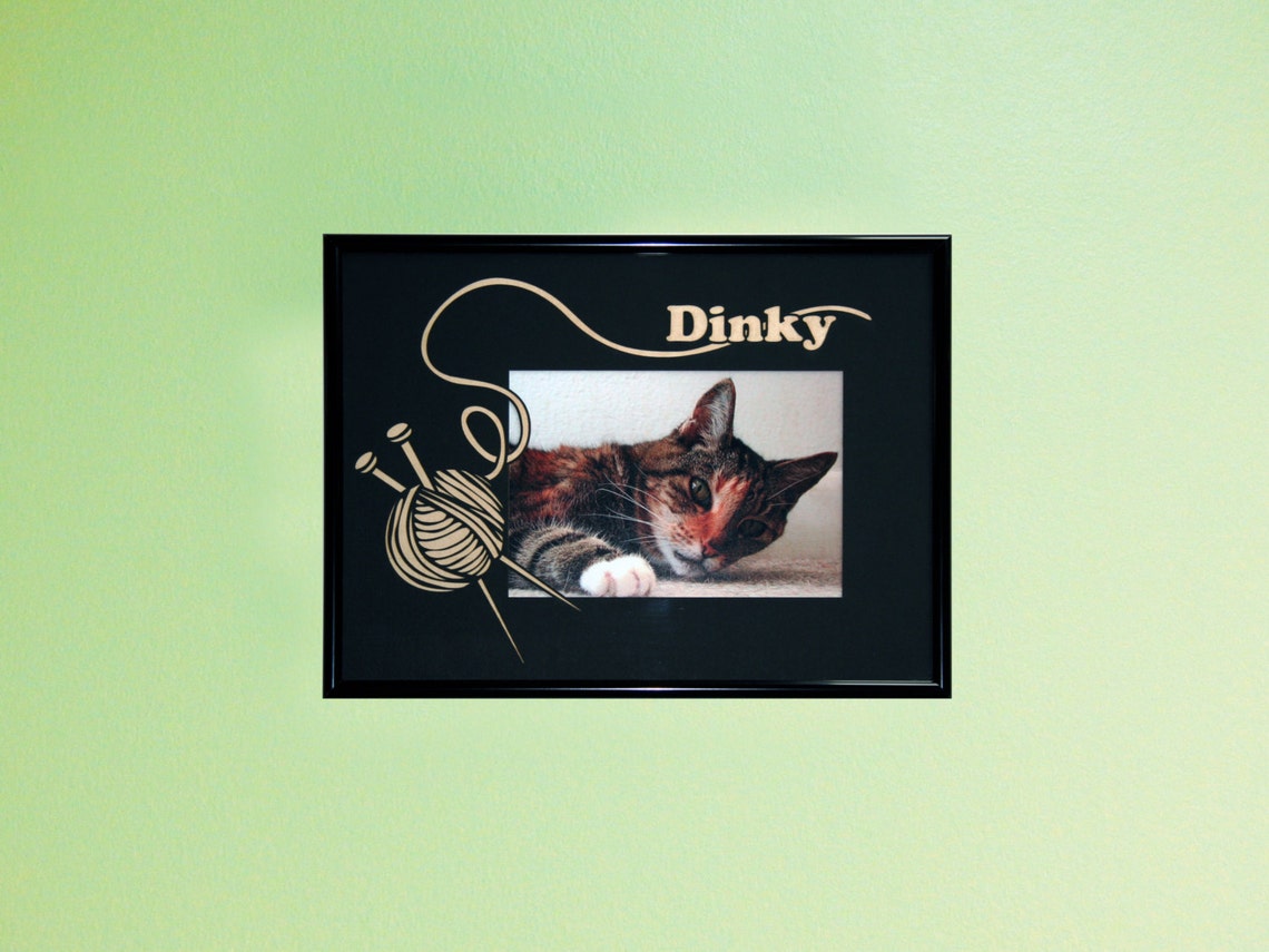 Custom Personalized Pet Photo Frame - Etsy