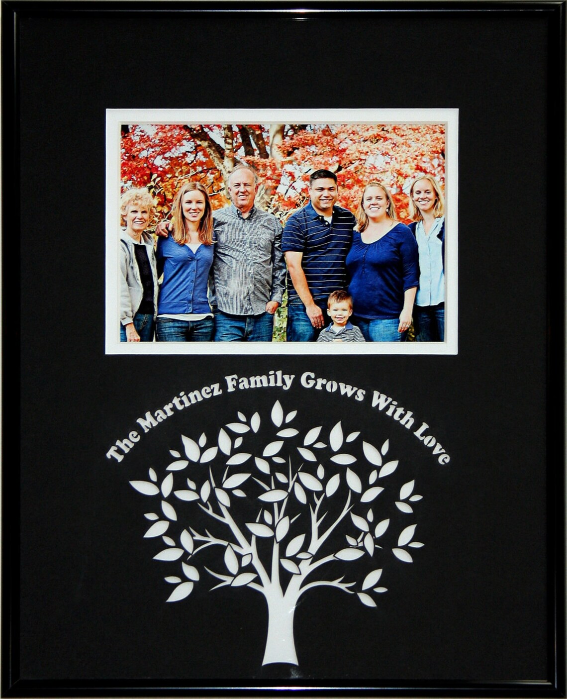 Custom Personalized Family Picture Frame...your Family Grows - Etsy