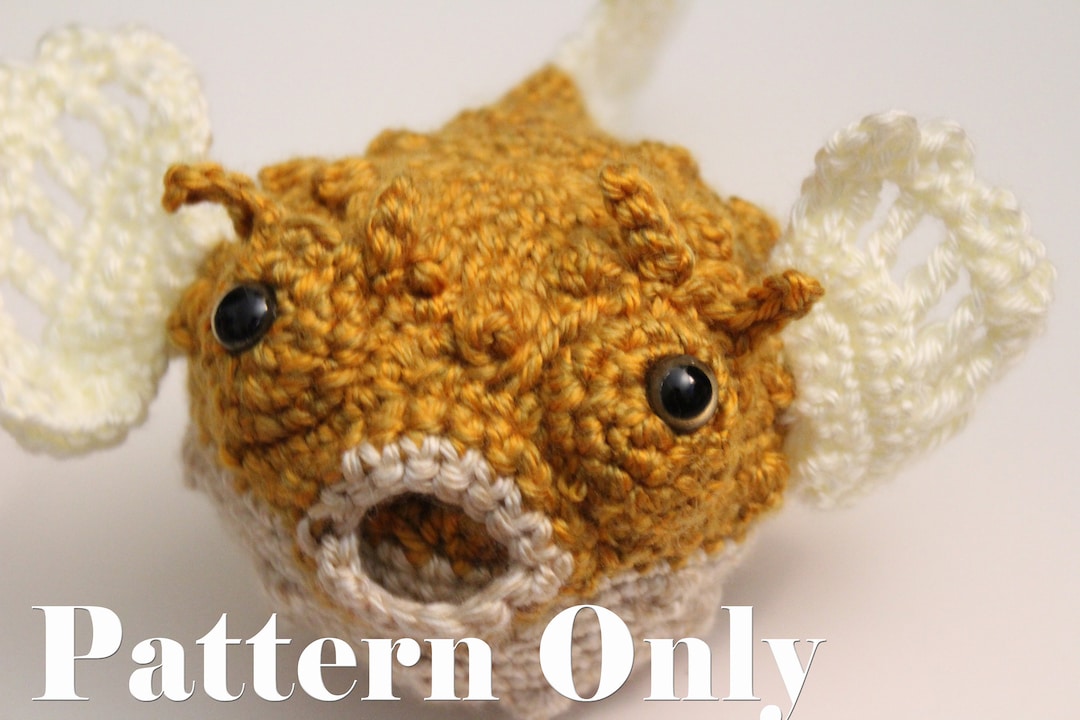 Amigurumi Puffer Fish Crochet Pattern: Percival Plush Toy (PDF) - Etsy