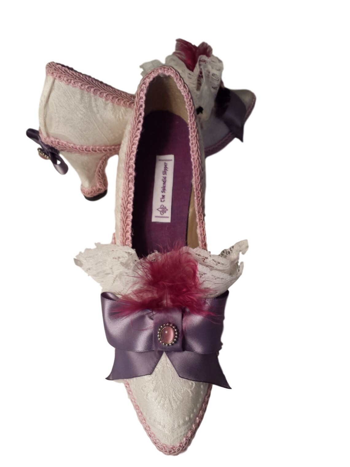 TO ORDER Custom Embellished Shoes Rococo Pumps Fancy Dress - Etsy