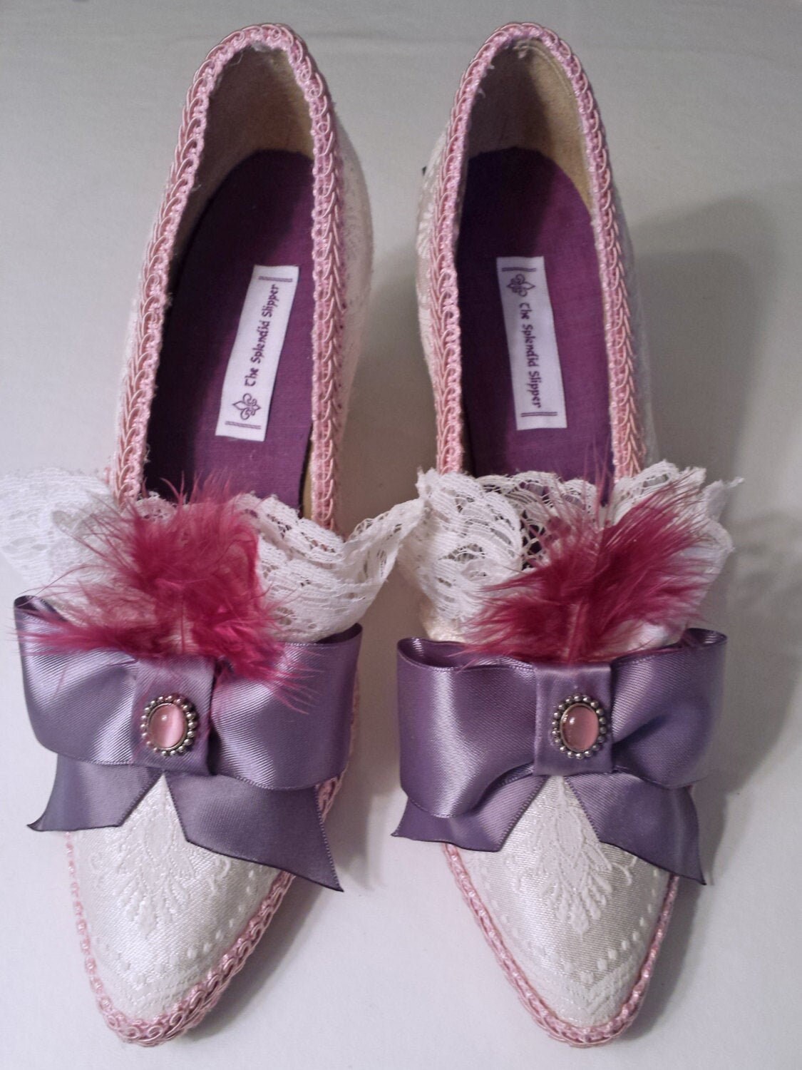 TO ORDER Custom Embellished Shoes Rococo Pumps Fancy Dress | Etsy