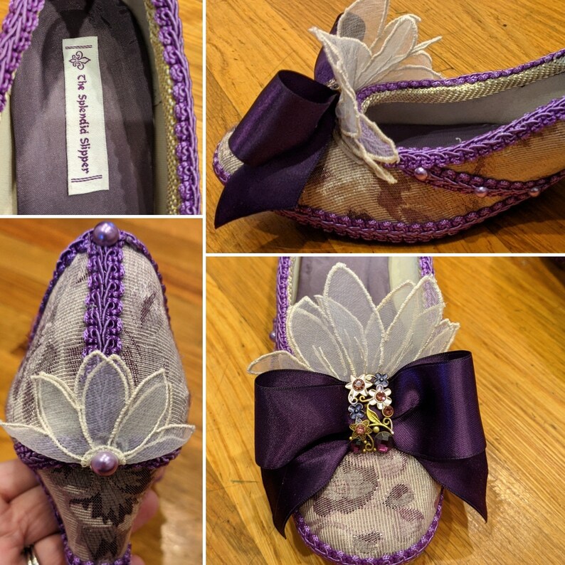 Custom Decorated Rococo Shoes: Marie Antoinette, Cosplay (you Supply ...