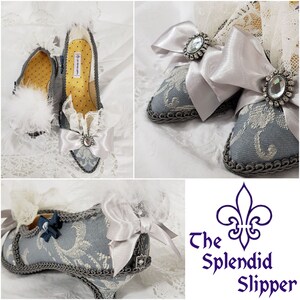 Custom Decorated Rococo Shoes: Marie Antoinette, Cosplay (you Supply ...