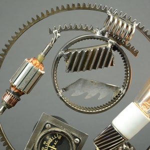 Live Wood Meets Gears and Steampunk. A Lamp for Everyone - Etsy