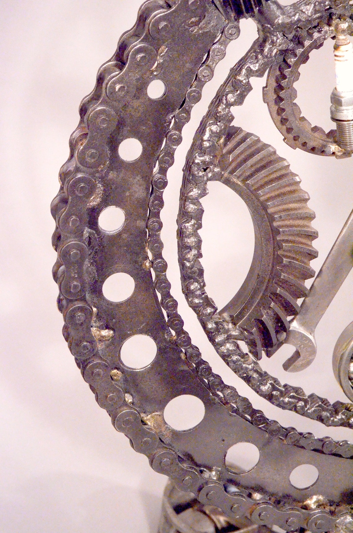 Mega Micrometer Gear Mashup - Explodes With Character. Motorcycle Chain ...